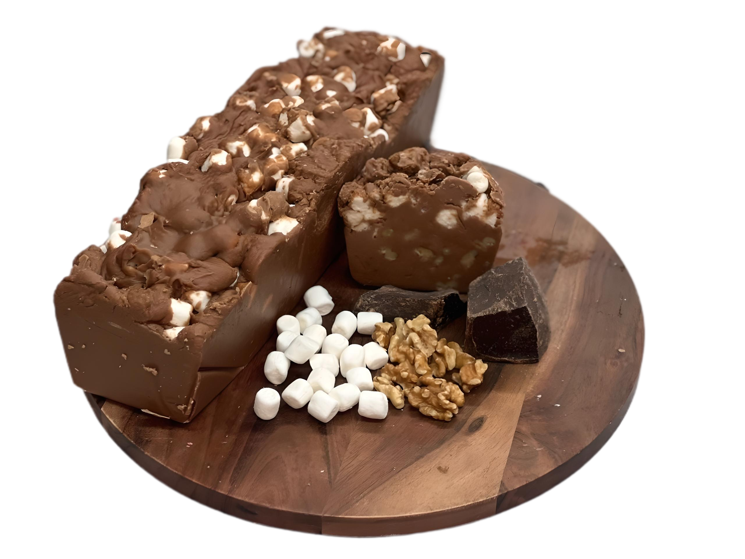 Rocky Road Fudge